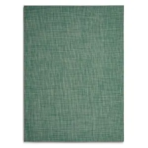 CHILEWICH Mini Basketweave Rug, 30 X 106 - Ivy