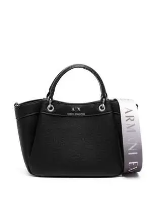 Armani Exchange Logo-debossed Tote Bag