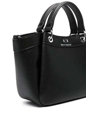 Armani Exchange Logo-debossed Tote Bag