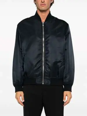 Versace Graphic-print Bomber Jacket - Blue