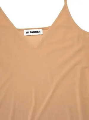 JIL SANDER V-neck Minidress