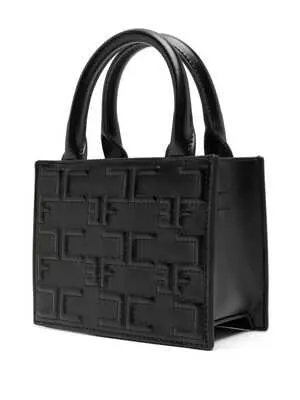 Elisabetta Franchi Mini Monogram Tote Bag