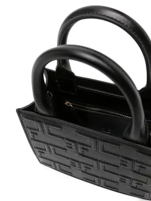 Elisabetta Franchi Mini Monogram Tote Bag