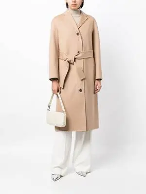Theory Wool-cashmere Belted Coat