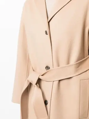 Theory Wool-cashmere Belted Coat