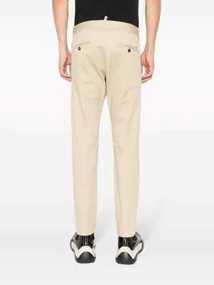 Dsquared2 Low-rise Slim-fit Cotton Chinos