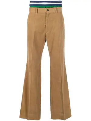 Dsquared2 Double-waistband Corduroy Trousers