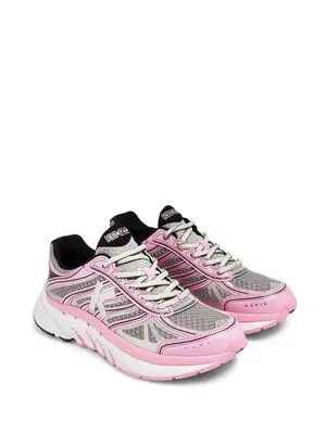 Kenzo Pace Logo-patch Sneakers - Grey