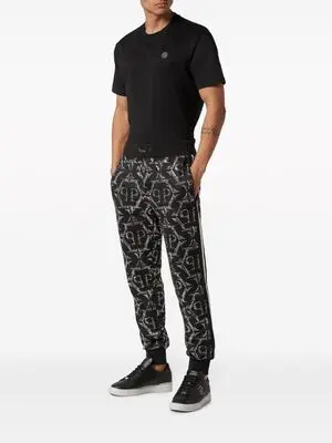 Philipp Plein Logo-print Cotton Track Pants