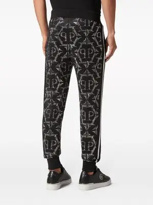 Philipp Plein Logo-print Cotton Track Pants