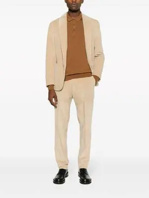 Boglioli Single-breasted Corduroy Suit