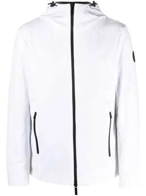 Woolrich Pacific Drawstring-hooded Jacket - White