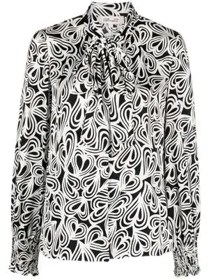 Diane Von Furstenberg Straight Hem Blouses