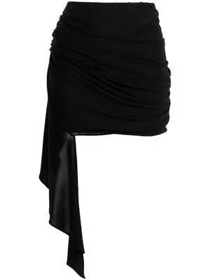 REV Mid-rise Draped Miniskirt