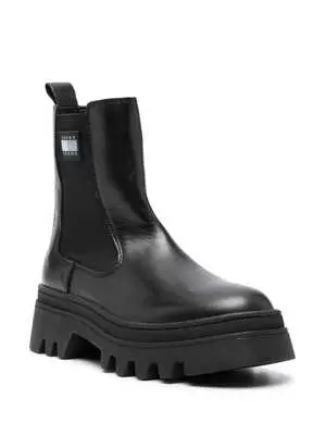 Tommy Hilfiger 40mm Chelsea Boots - Black