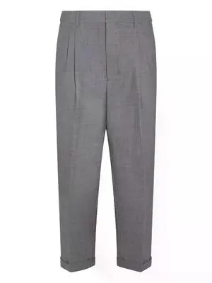 Ami Tailored Tapered Cropped Trousers