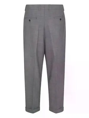 Ami Tailored Tapered Cropped Trousers