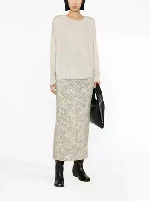 KUJTEN Mela Cashmere Jumper - Neutrals