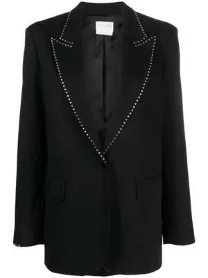 FORTE_FORTE Embellished Single-breasted Blazer