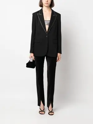 FORTE_FORTE Embellished Single-breasted Blazer