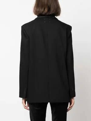 FORTE_FORTE Embellished Single-breasted Blazer