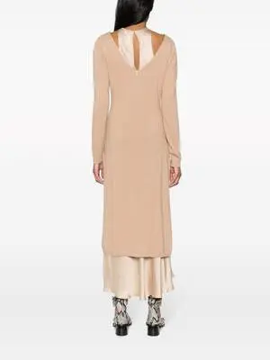 TWINSET Long-sleeve Layered Jumper Dress