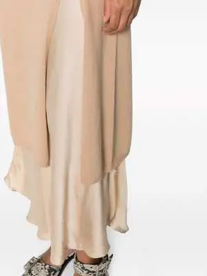 TWINSET Long-sleeve Layered Jumper Dress