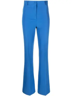 HEBE STUDIO Georgia Flared Tailored Trousers