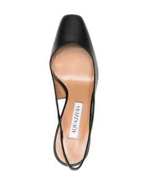 AQUAZZURA Amore 100mm Leather Pumps