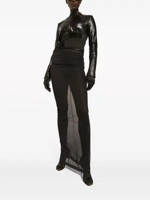Dolce & Gabbana Zip-up Leather Biker Jacket