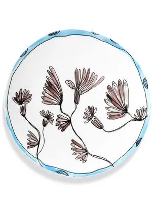 SERAX X Marni Midnight Flowers Serving Plates - White