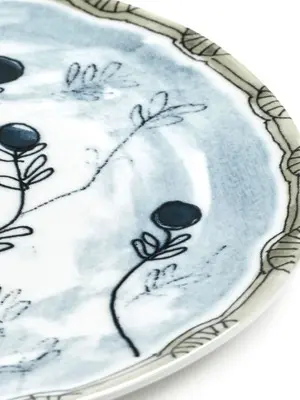 SERAX X Marni Floral-print Ceramic Plate