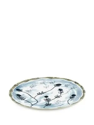 SERAX X Marni Floral-print Ceramic Plate