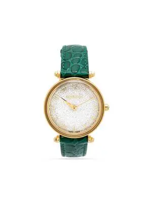 SWAROVSKI Crystalline Wonder 35mm Watch - Green