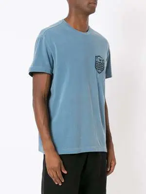 OSKLEN Logo-print Chest Pocket T-shirt