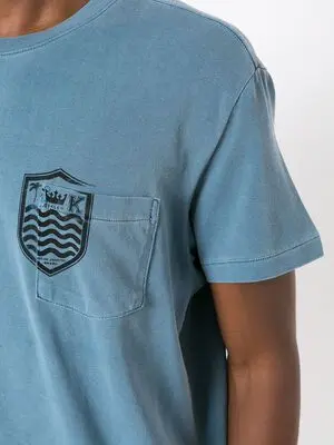 OSKLEN Logo-print Chest Pocket T-shirt