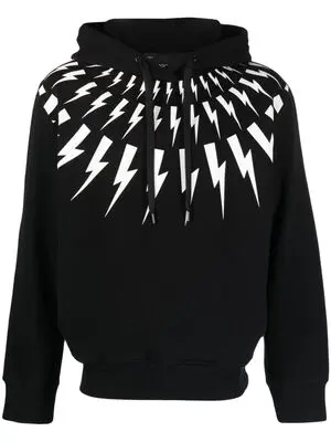 Neil Barrett Drawstring Sweatshirts Hoodies For Men
