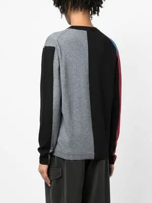 Maison Kitsuné Colour-block Jumper