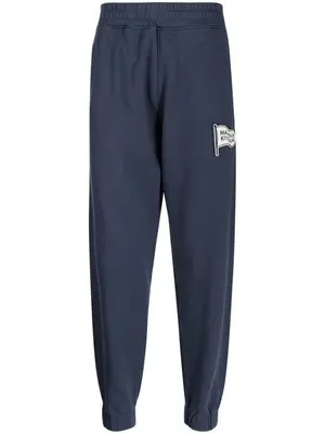 Maison Kitsuné Logo-patch Cotton Track Pants