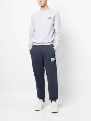 Maison Kitsuné Logo-patch Cotton Track Pants