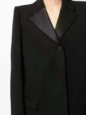 Khaite Single-breasted Cotton-blend Blazer