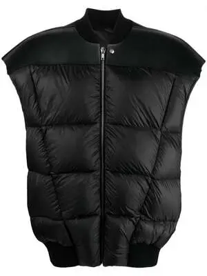 Rick Owens Zip-up Puffer Gilet