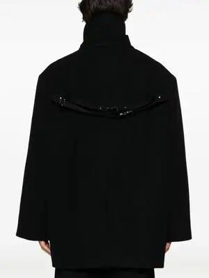 Rick Owens Double-breasted Virgin Wool Coat