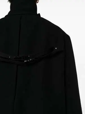 Rick Owens Double-breasted Virgin Wool Coat