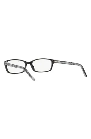 Burberry 53mm Square Eyeglasses - Black