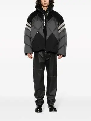 Neil Barrett Panelled Mock-neck Padded Jacket