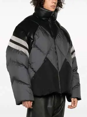 Neil Barrett Panelled Mock-neck Padded Jacket