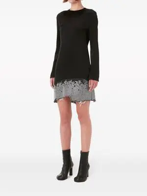 JW Anderson Glitter-detail Minidress