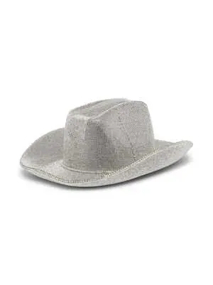 Philipp Plein Texas Crystal-embellished Cowboy Hat