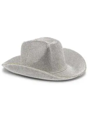 Philipp Plein Texas Hat Strass - Silver